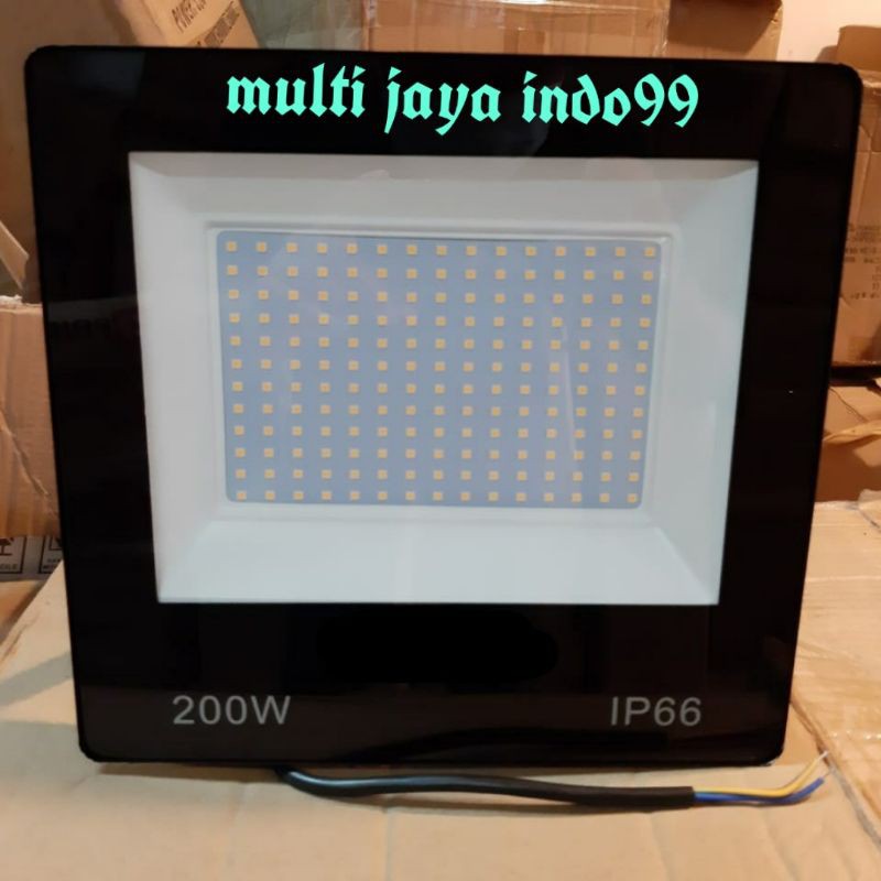 Jual lampu sorot led 200watt 200wat 220V smd/led flood light 200watt ...