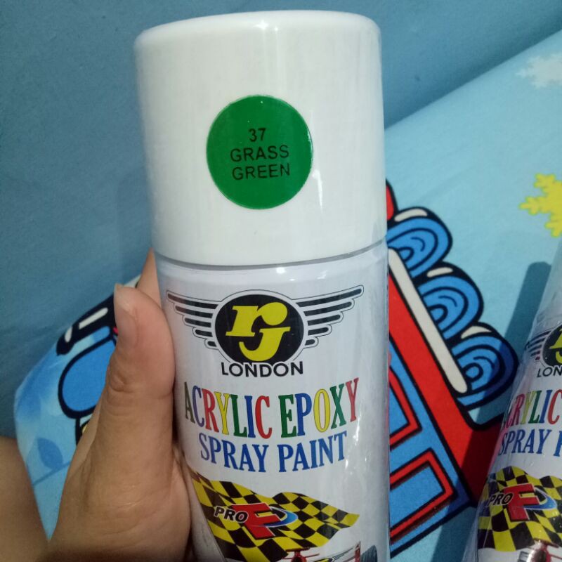 Jual Pilok Pilox Cat Semprot RJ London Grass Green (37) 300cc | Shopee ...