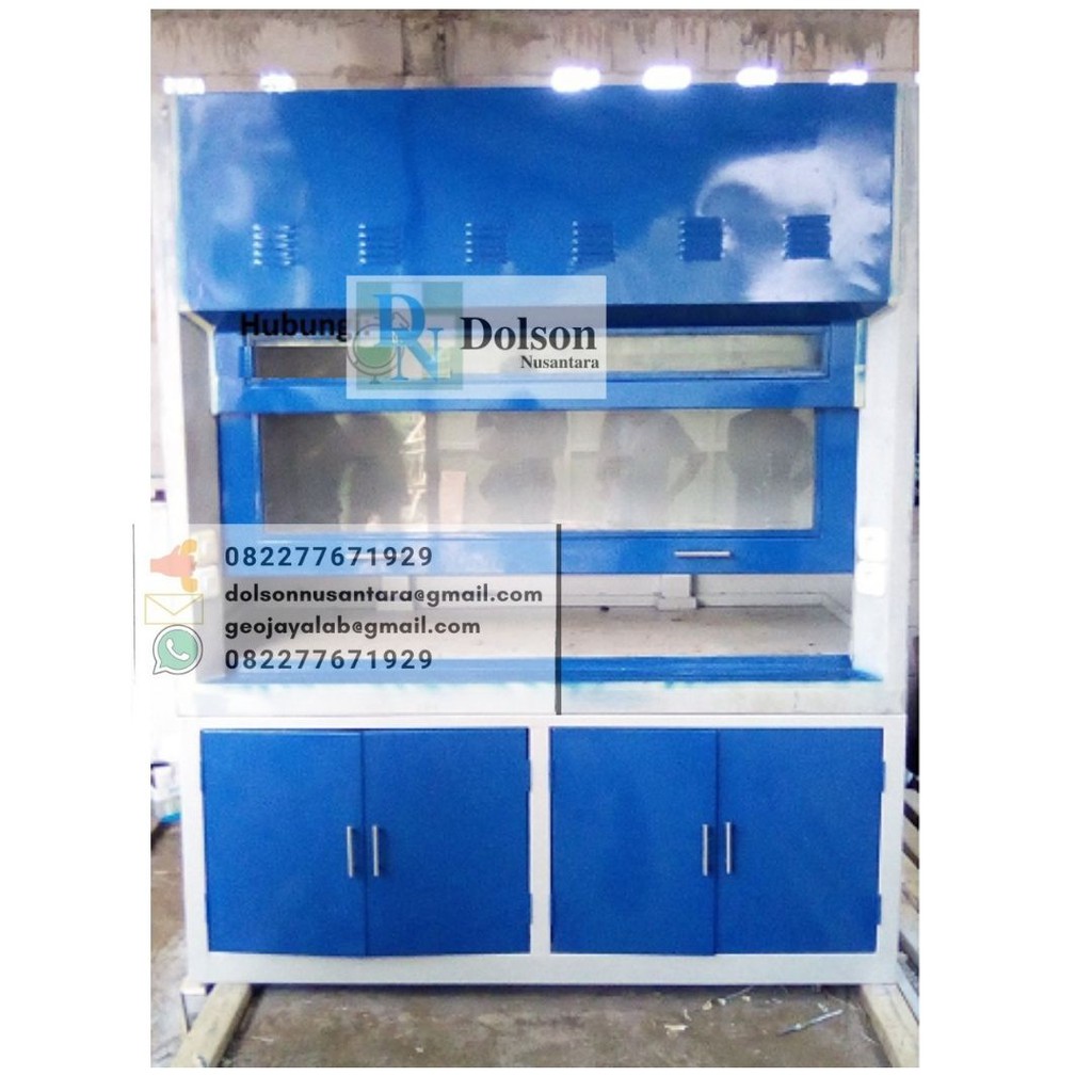 Jual Lemari Asam FULL STEEL EPOXY 120 x 60 x 200 Laboratorium Fumehood ...