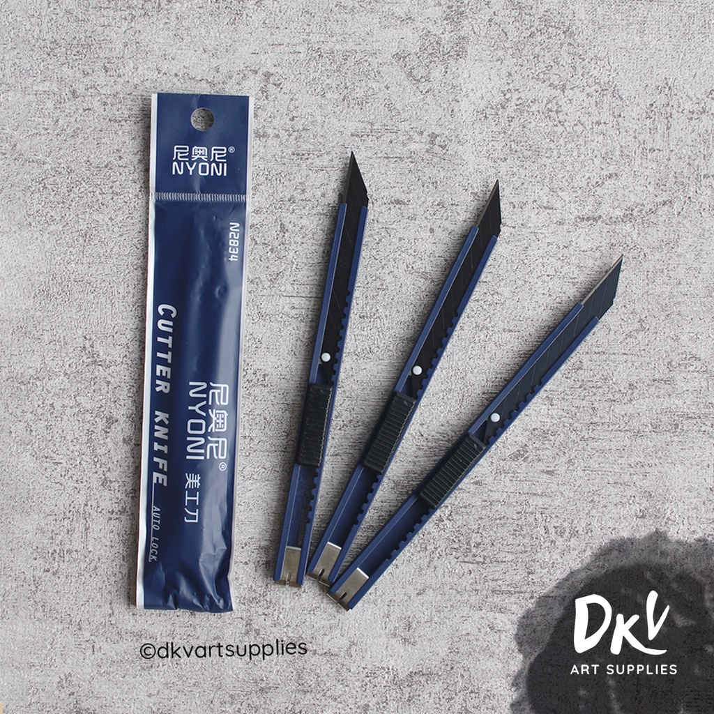 Jual NYONI 30° derajat / degrees cutter SK Blade black knife | Shopee ...