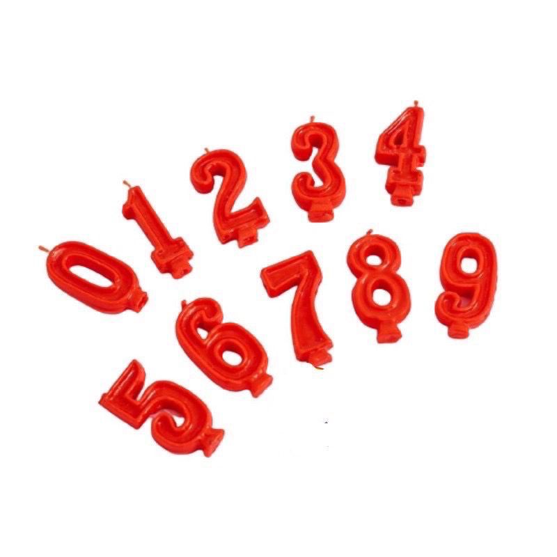 Jual LILIN ANGKA LILIN MERAH LILIN MEREK TARUNA LILIN ULANG TAHUN ...