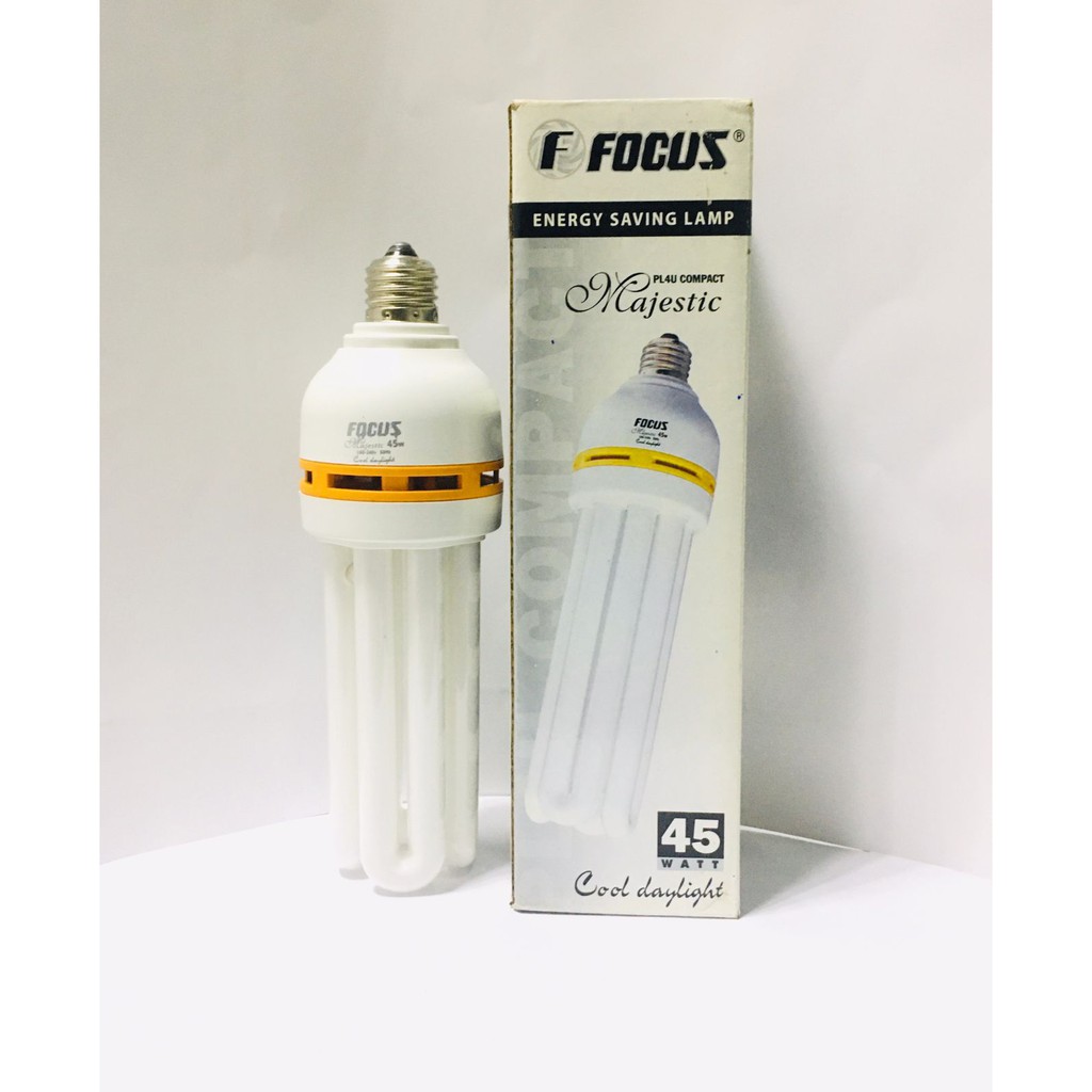Jual Lampu / Bolam / Plc FOCUS 45 Watt 4U / 45w | Shopee Indonesia
