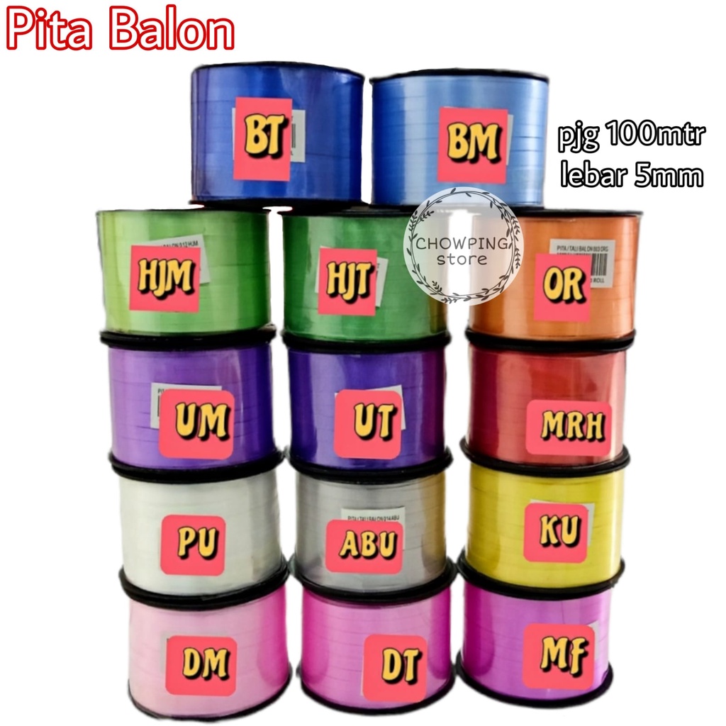 Jual Pita Balon / Tali balon | Shopee Indonesia