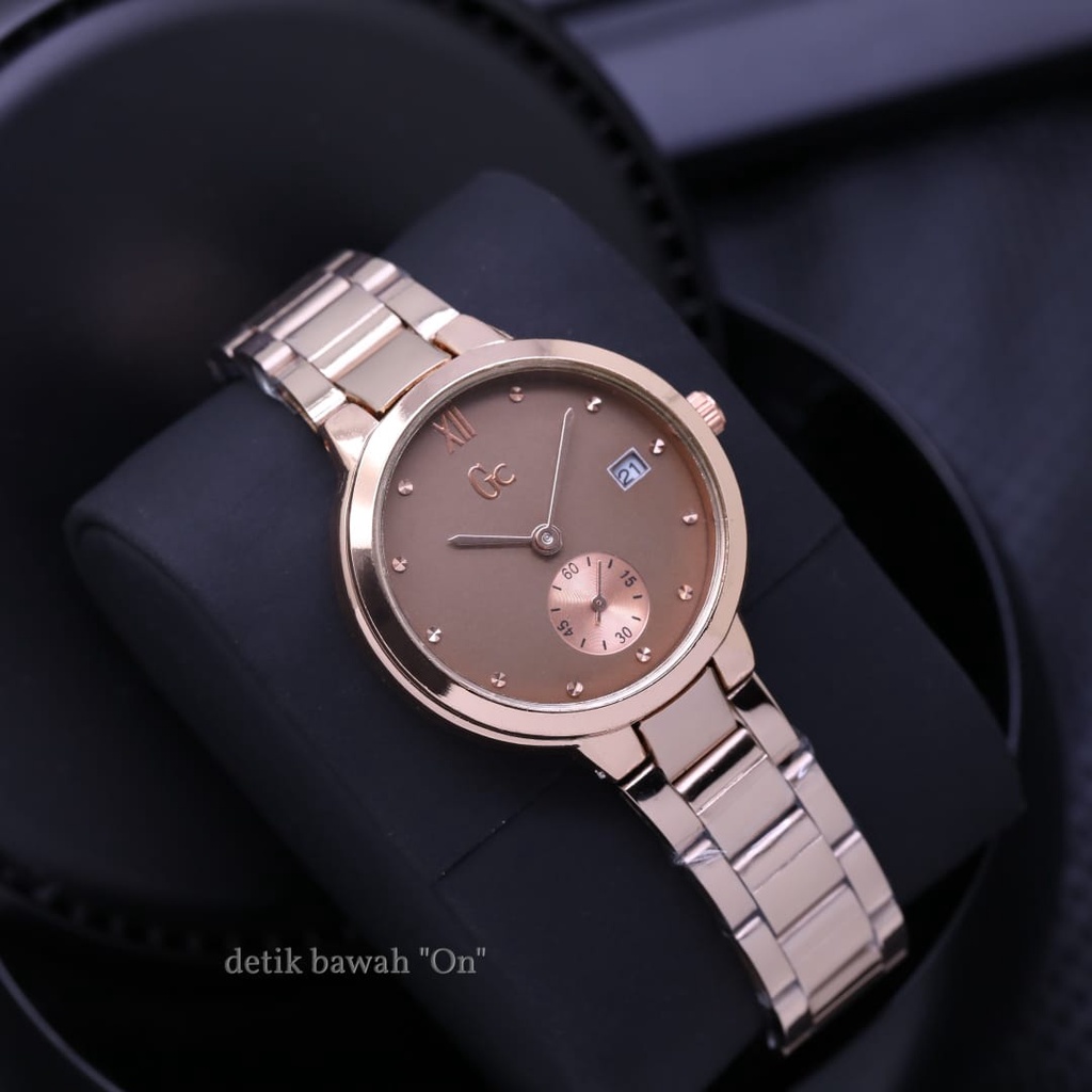Jual Jam Tangan Wanita Gc Guess Collection Rantai Detik Bawah Aktif ...