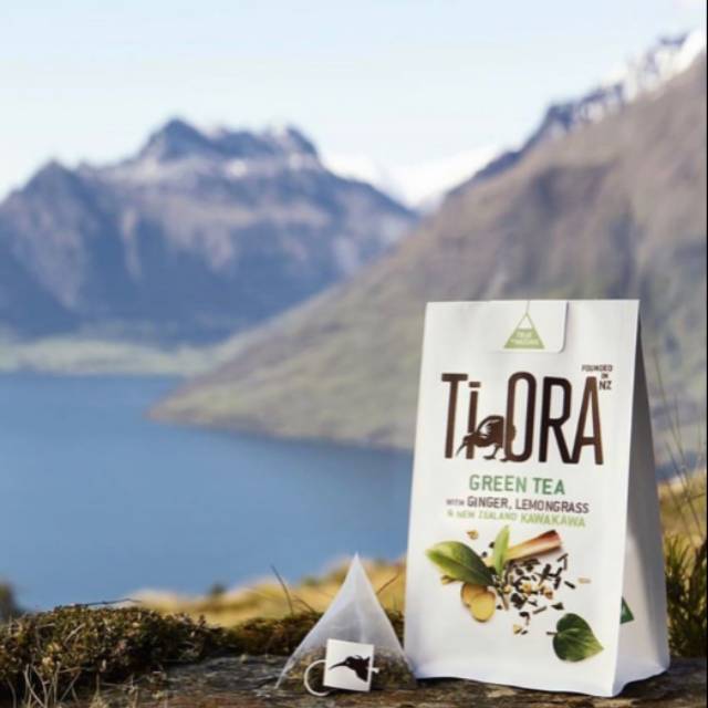 Jual Ti Ora tiora infusion green tea ginger lemongrass tea teh ...