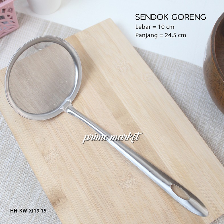 Jual Tirisan Minyak Stainless Steel / Tirisan Mie / Sendok Penyaring ...