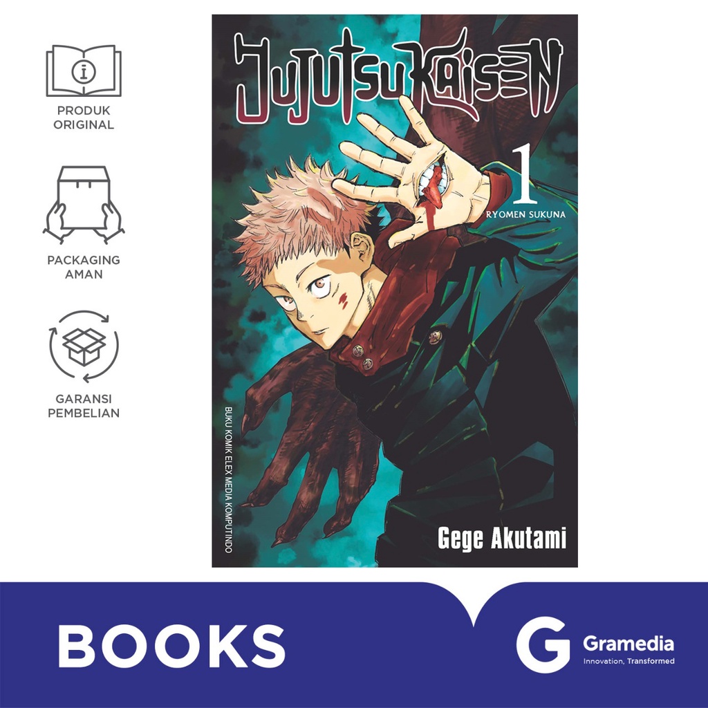 Jual Jujutsu Kaisen 01 (Gege Akutami) | Shopee Indonesia