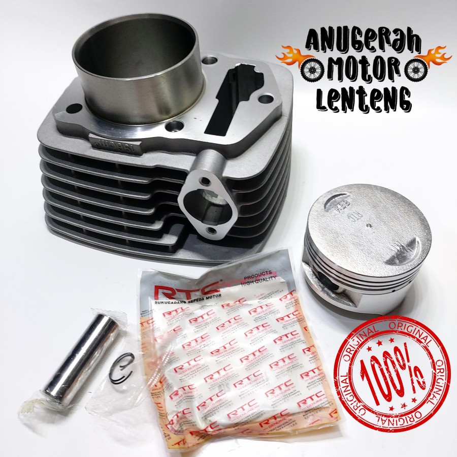 Jual Paket Blok Seher RTC Cylinder Block Kit Honda Tiger | Shopee Indonesia