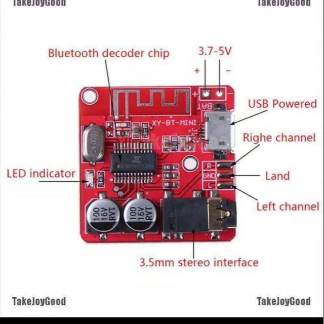 Jual Modul amplifier blutooth HW-770 DIY audio stereo | Shopee Indonesia