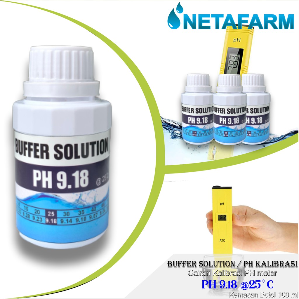 Jual pH Buffer Solution pH Meter / Cairan Kalibrasi pH Meter 100 ml | Shopee Indonesia