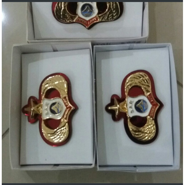Jual Brevet wing SAR/pin bahari/pin Reskrim/wing Bareskrim/pin ...
