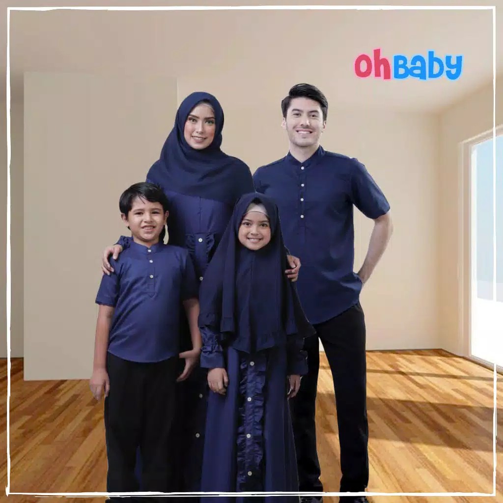Jual Sarimbit gamis dan komo annisa oh baby YQ2 YQ4 | Shopee Indonesia