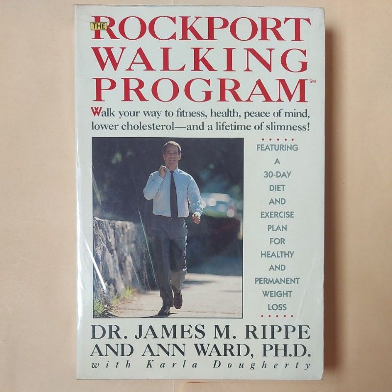 Jual Buku Import THE ROCKPORT WALKING PROGRAM DR James M Rippe ...