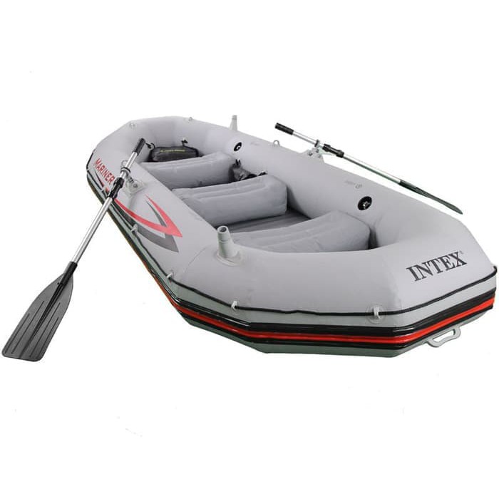 Jual Perahu Karet Mariner 4 Inflatable Raft RiverLakeBoat Set - INTEX ...