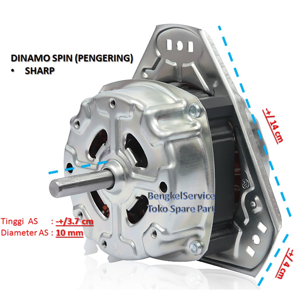 Jual Dinamo SPIN PENGERING Motor Mesin Cuci Sharp | Shopee Indonesia