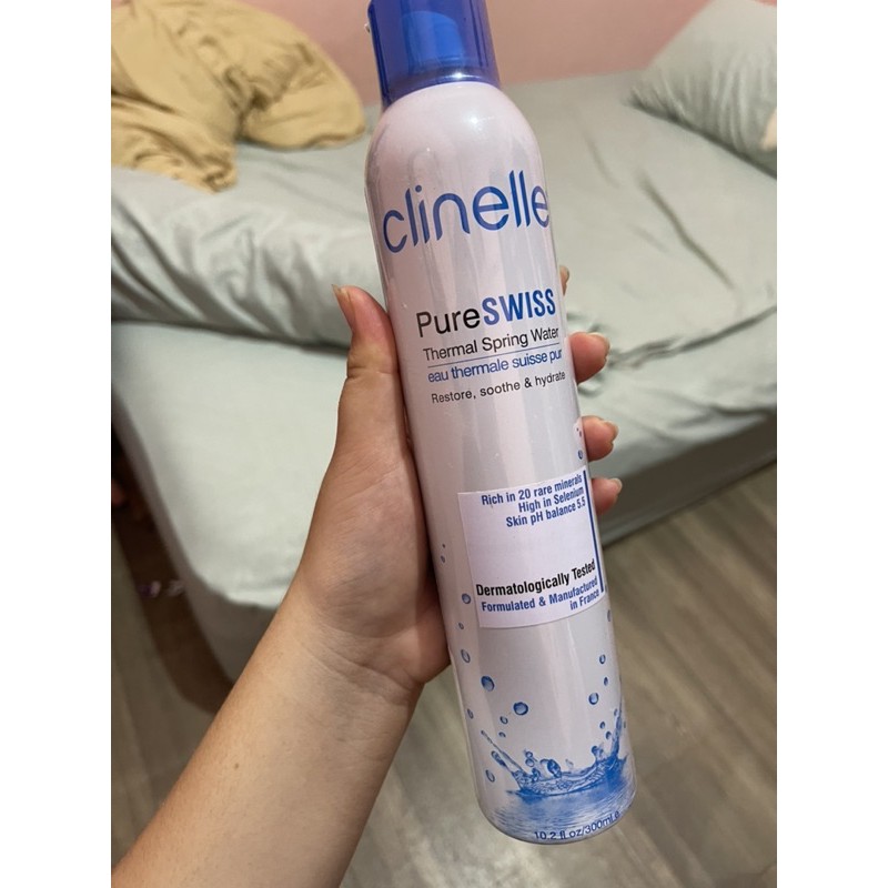 Jual Clinelle Pure Swiss Thermal Spring Water | Shopee Indonesia
