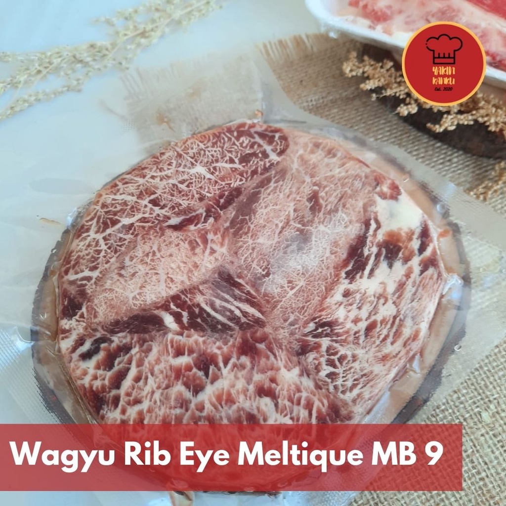 Jual Aust.Wagyu Rib eye Meltique Marbling 8-9 / Daging sapi Steak ...