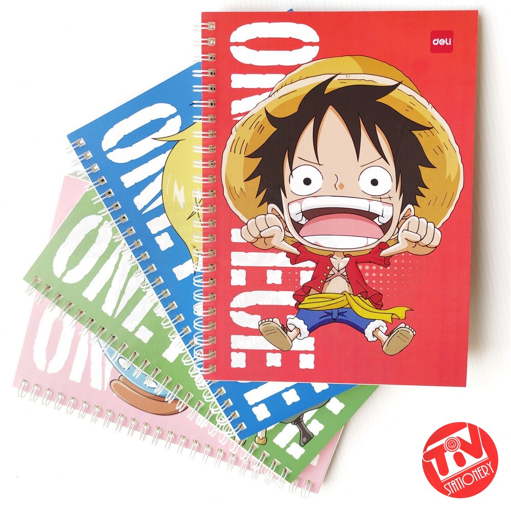 Jual Notebook Spiral Deli ONE PIECE A5 (60 sheets) | Shopee Indonesia