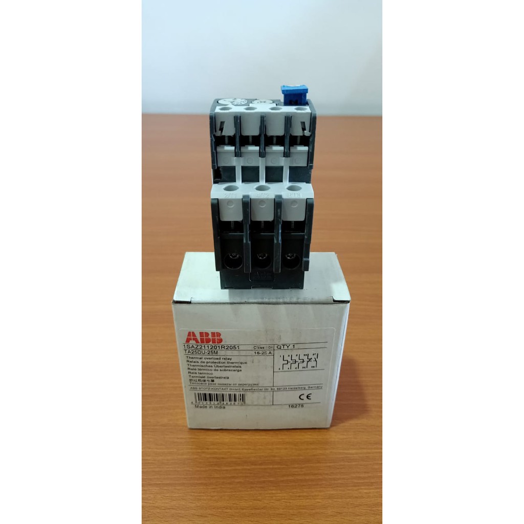 Jual THERMAL OVERLOAD RELAY TA25DU-25M ABB | Shopee Indonesia