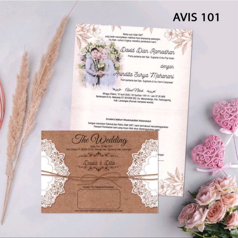 Jual AVIS 101 BLANKO UNDANGAN BLANGKO UNDANGAN | Shopee Indonesia