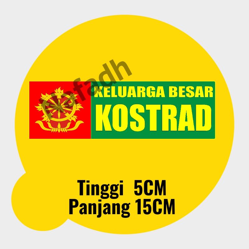 Jual Kostrad,stiker kostrad, tni ad,stiker army,stiker tentara,stiker ...