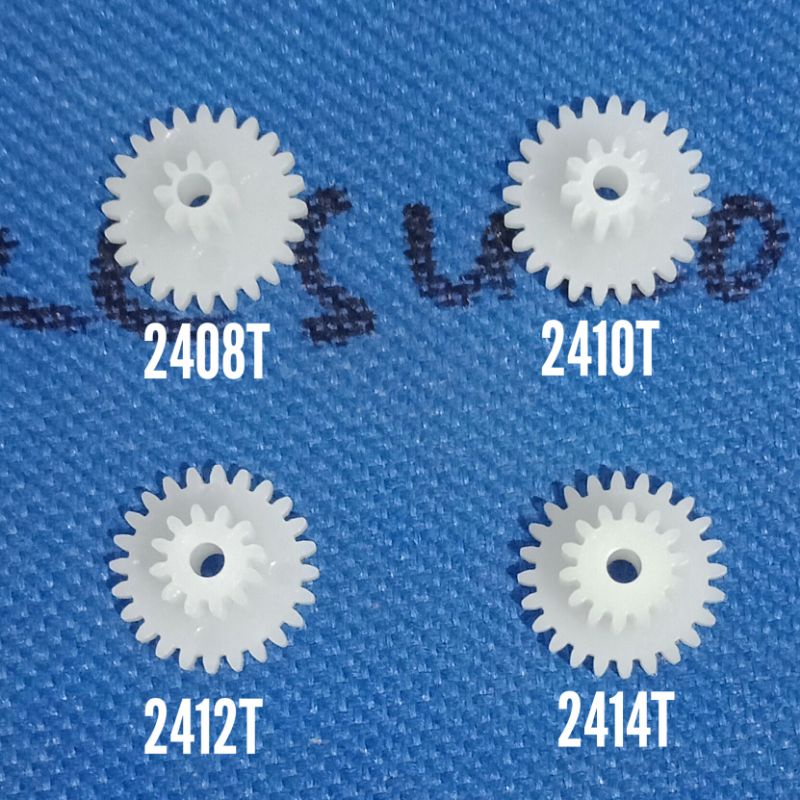 Jual Gear RC Ganda Rasio Transfer 24T ke 8T 10T 12T 14T id 2.05mm Mod 0 ...