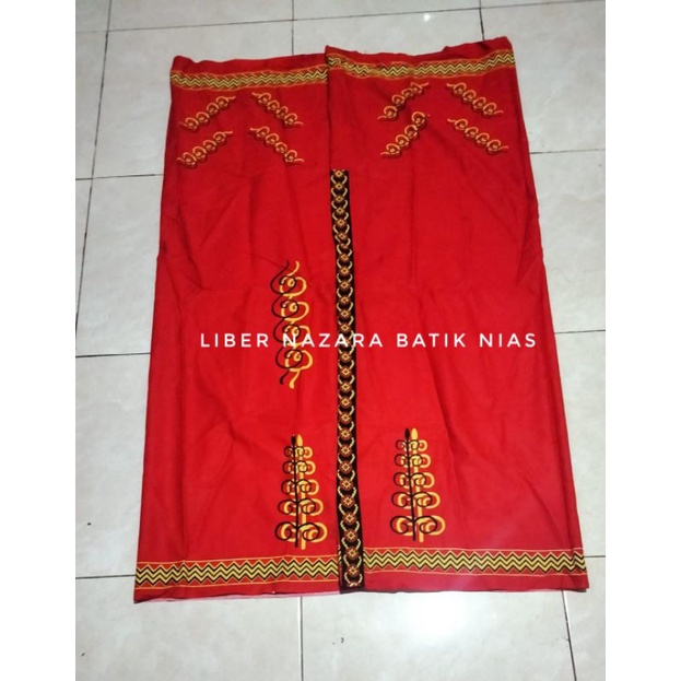 Jual Bakal Batik Nias Motif Pakis/Seragam Nias Induk | Shopee Indonesia