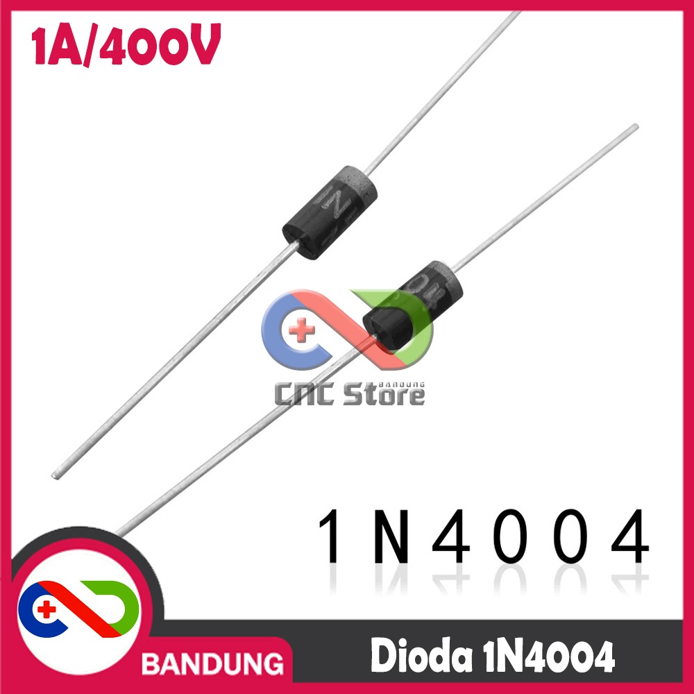 Jual DIODA 1N4004 DO-41 1A 400V RECTIFIER DIODE DIODA | Shopee Indonesia