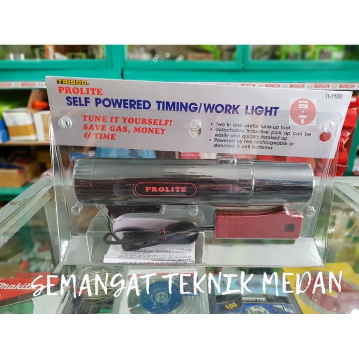 Jual L1100 TIMING LIGHT SELF POWERED WORK LIGHT TL-1100 PROLITE TRISCO ...