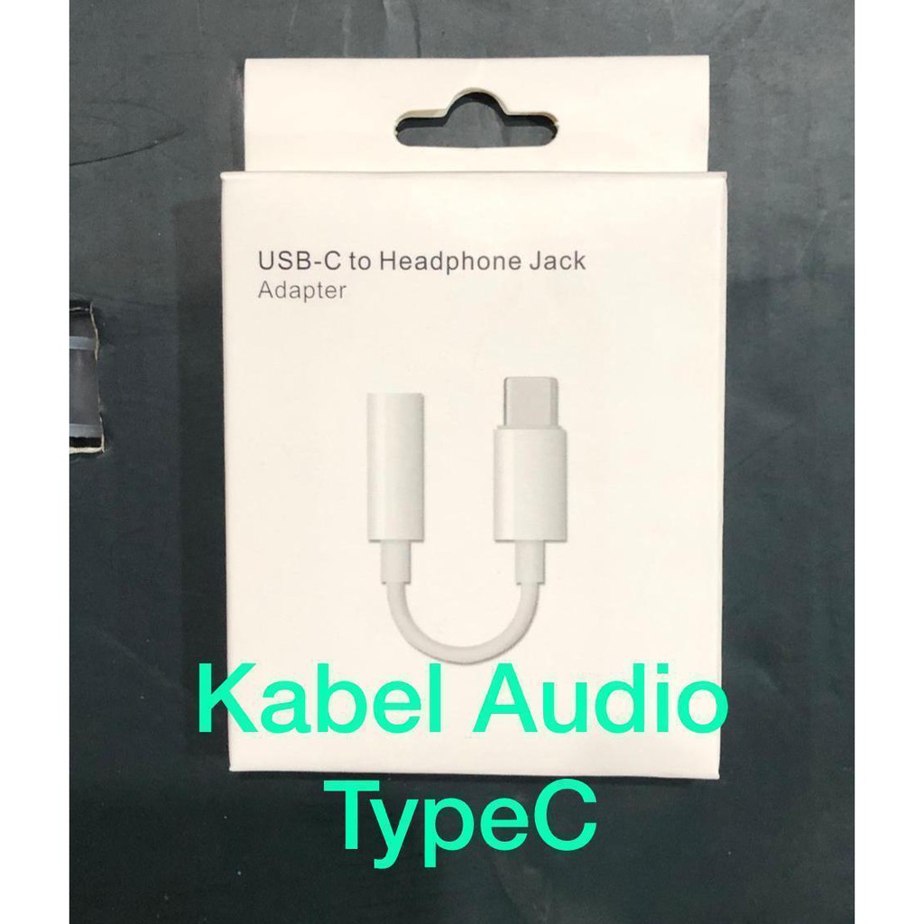Jual Kabel Audio Type-C 3.5mm Jack Audio Cable Converter Adapter ...