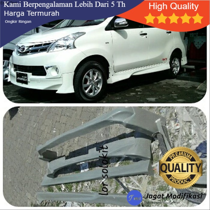 Jual Promo Big Sale Bodykit Toyota Avanza Bodykit Avanza toms PROMO TERBATAS EXCLUSIVE BODYKIT ...