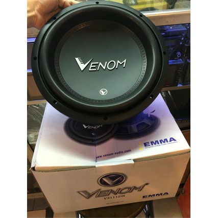 Jual subwoofer venom double coil type VX1112W/sub venom double coil ...
