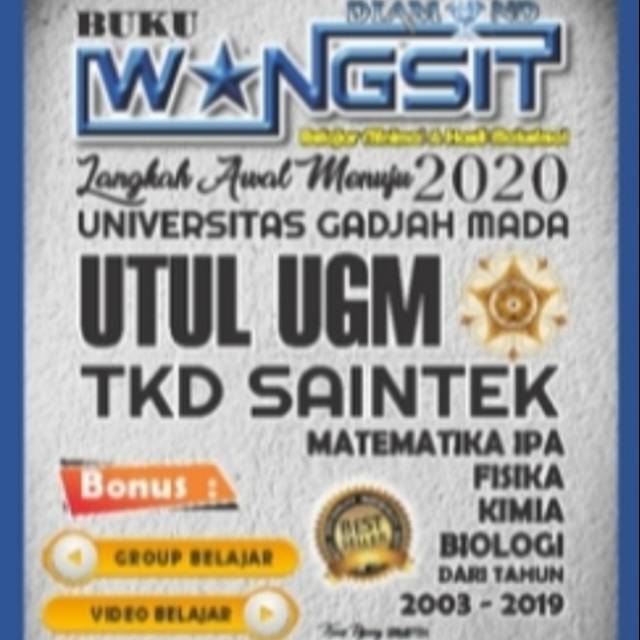 Jual Buku Wangsit UTUL UGM TKD SAINTEK DIAMOND | Shopee Indonesia