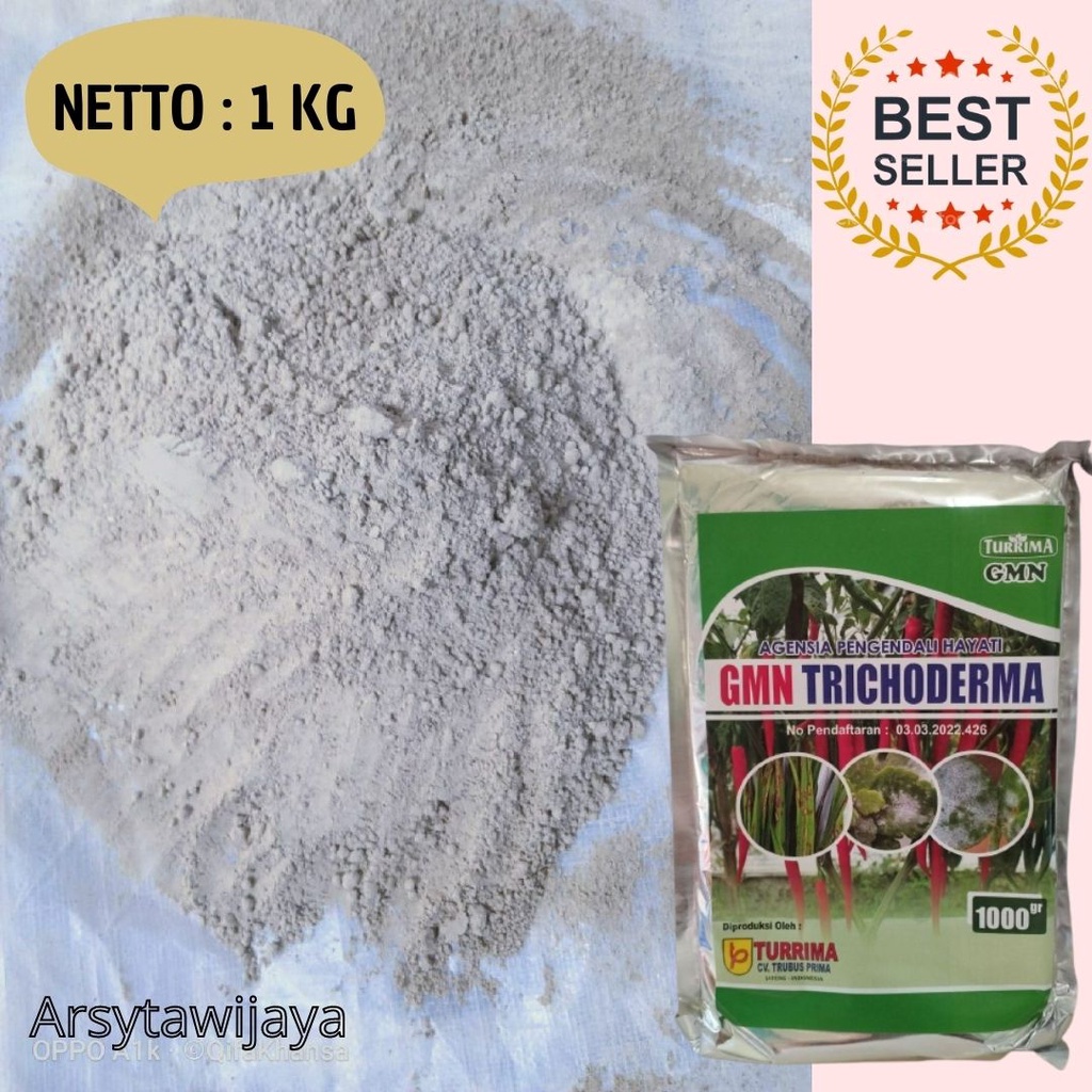 Jual BIO FUNGISIDA PUPUK HAYATI GMN TRICHODERMA BERAS MURNI | Shopee ...