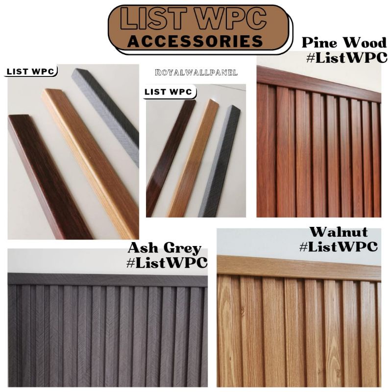Jual LIST WPC L SIKU CORNER by Royal Wallpanel | Shopee Indonesia
