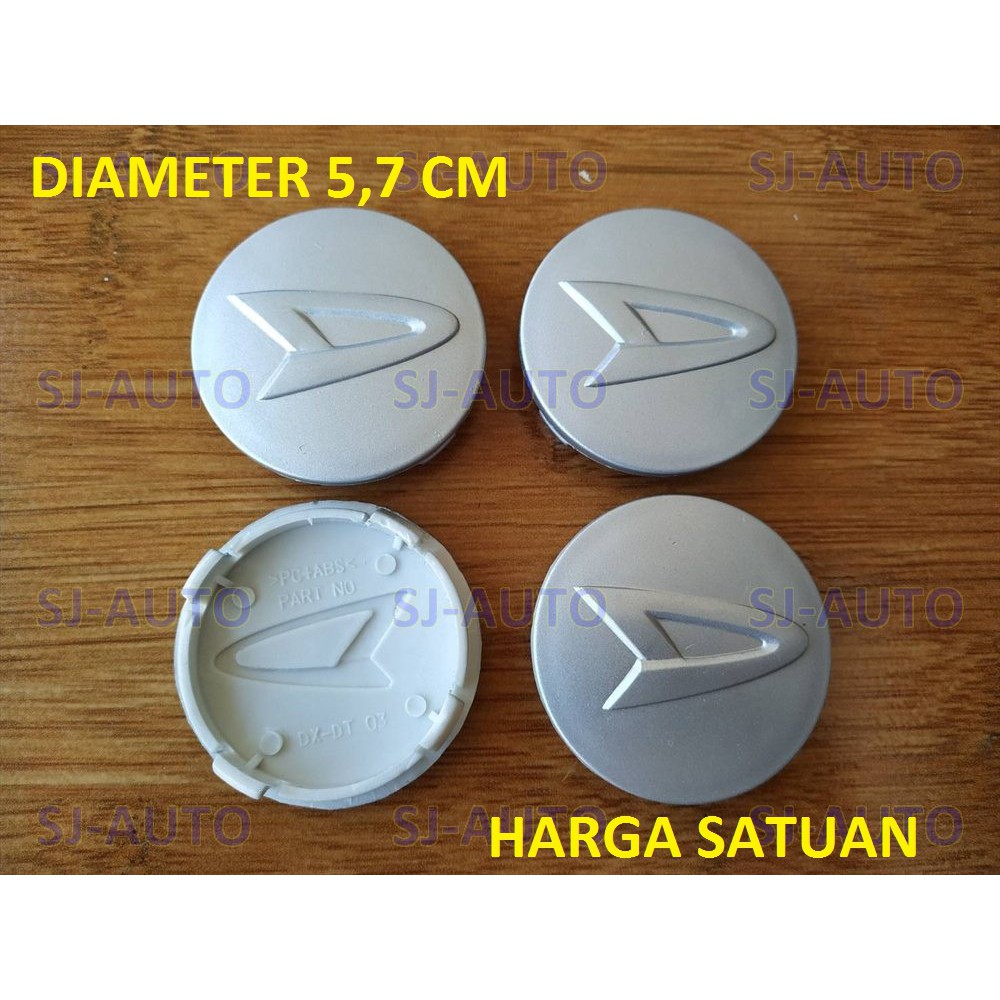 Jual Dop Roda Xenia Terios Tutup Velg Xenia Terios diameter 5.7 cm ...