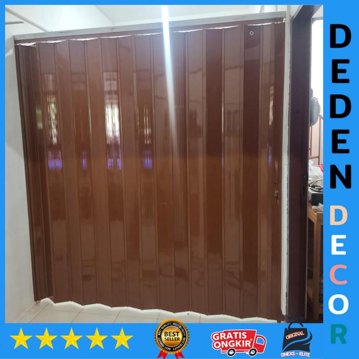 Jual Partisi Ruangan Rumah | Pintu Plastik Pvc Folding Door | Bahan ...