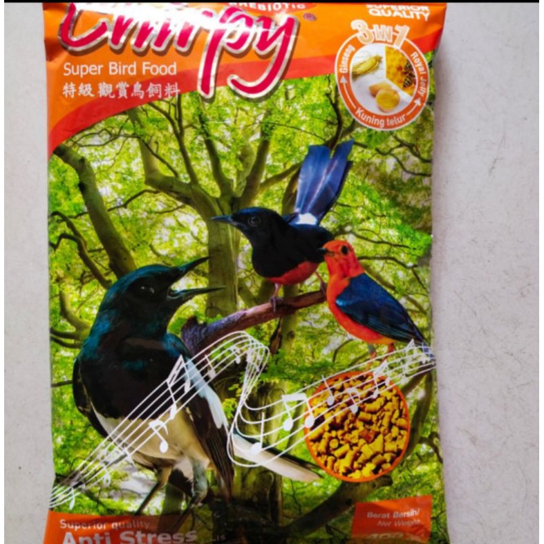 Jual chirpy coklat pur pakan burung murai kacer anis voer kuning plus ...
