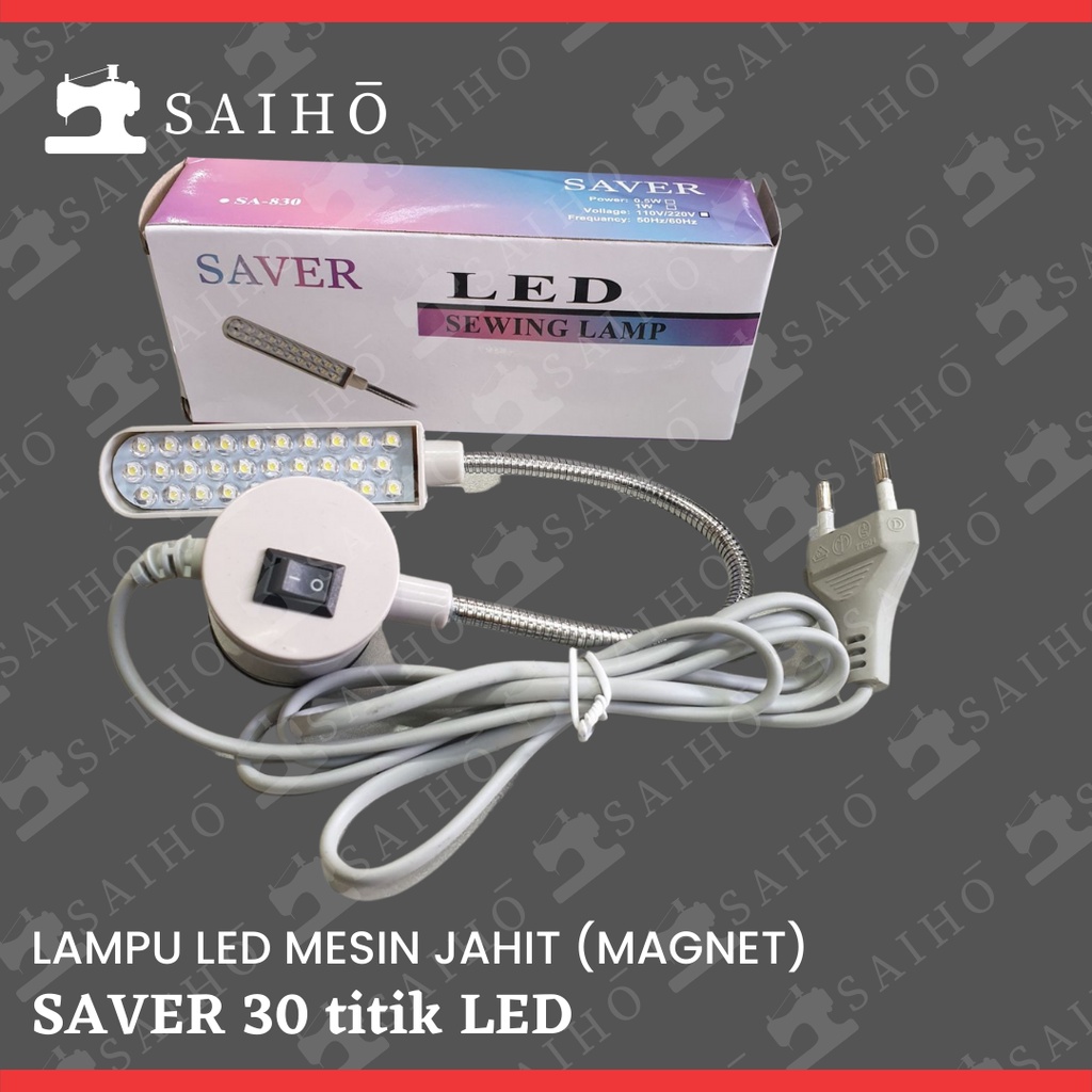 Jual Lampu LED SAVER dengan Magnet 30 titik LED | SA-830 | Shopee Indonesia