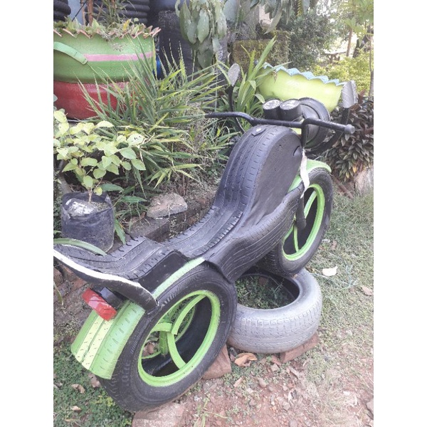 Jual kerajinan ban bentuk motor | Shopee Indonesia
