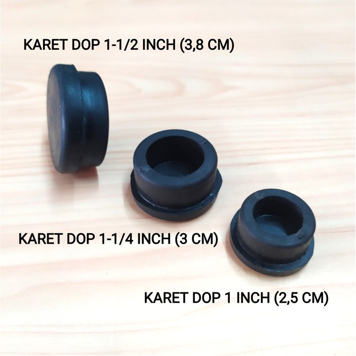 Jual Karet DOP 1" ( 2,5 cm) Tutup Kaki Pipa Stainless Steel 1 INCH ...