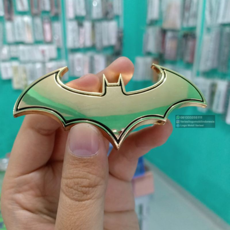 Jual Emblem logo dada BATMAN darknight rises bahan exclusive metal ...