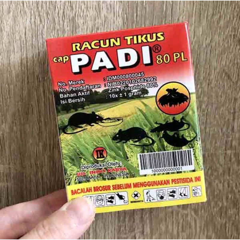 Jual RACUN TIKUS PADI 1 BOK ISI 10 SACHET | Shopee Indonesia