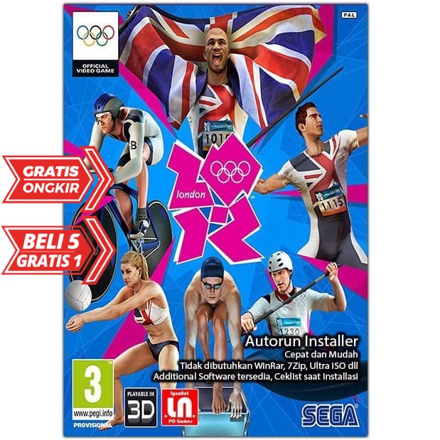 Jual The Official Video Game of the Olympic Games London 2012 - PC Game ...
