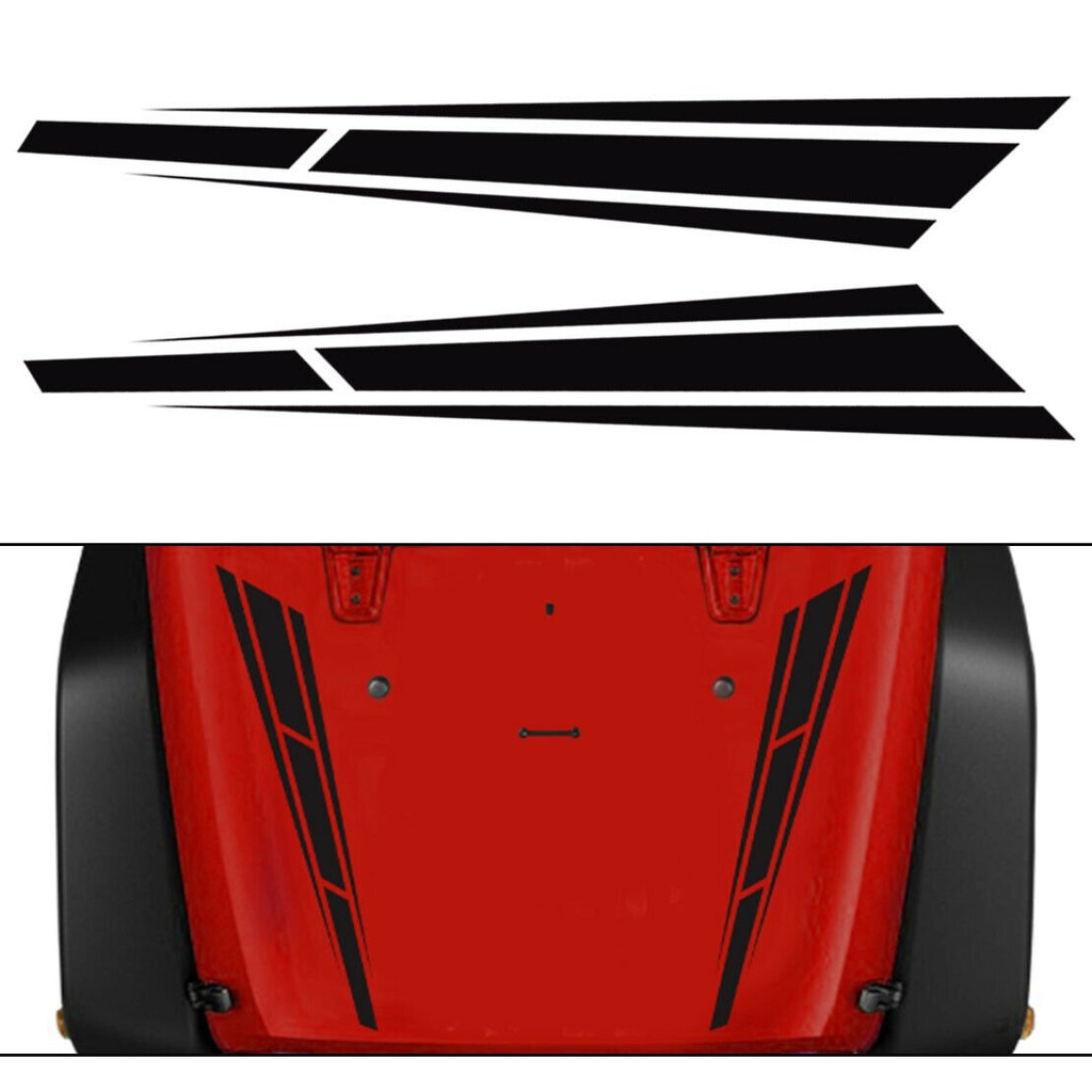 Jual Stiker Mobil Kap Mesin - Racing Hood Car Striping Sticker | Shopee ...