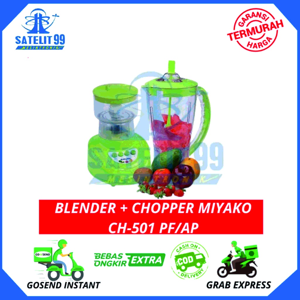 Jual BLENDER + CHOPPER MIYAKO CH-501 PF/AP | Shopee Indonesia