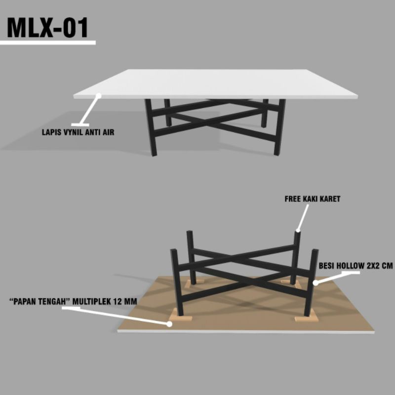 Jual meja cafe 90 X 40 meja lipat lesehan meja makan | Shopee Indonesia