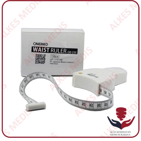 Jual Waist Ruler Onemed OD235 150 cm Meteran Alat Pengukur Lingkar ...