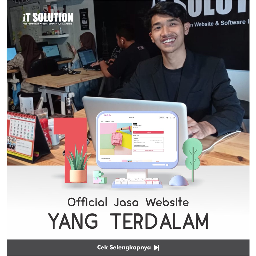 Jual Website landing page | CUSTOM | Shopee Indonesia