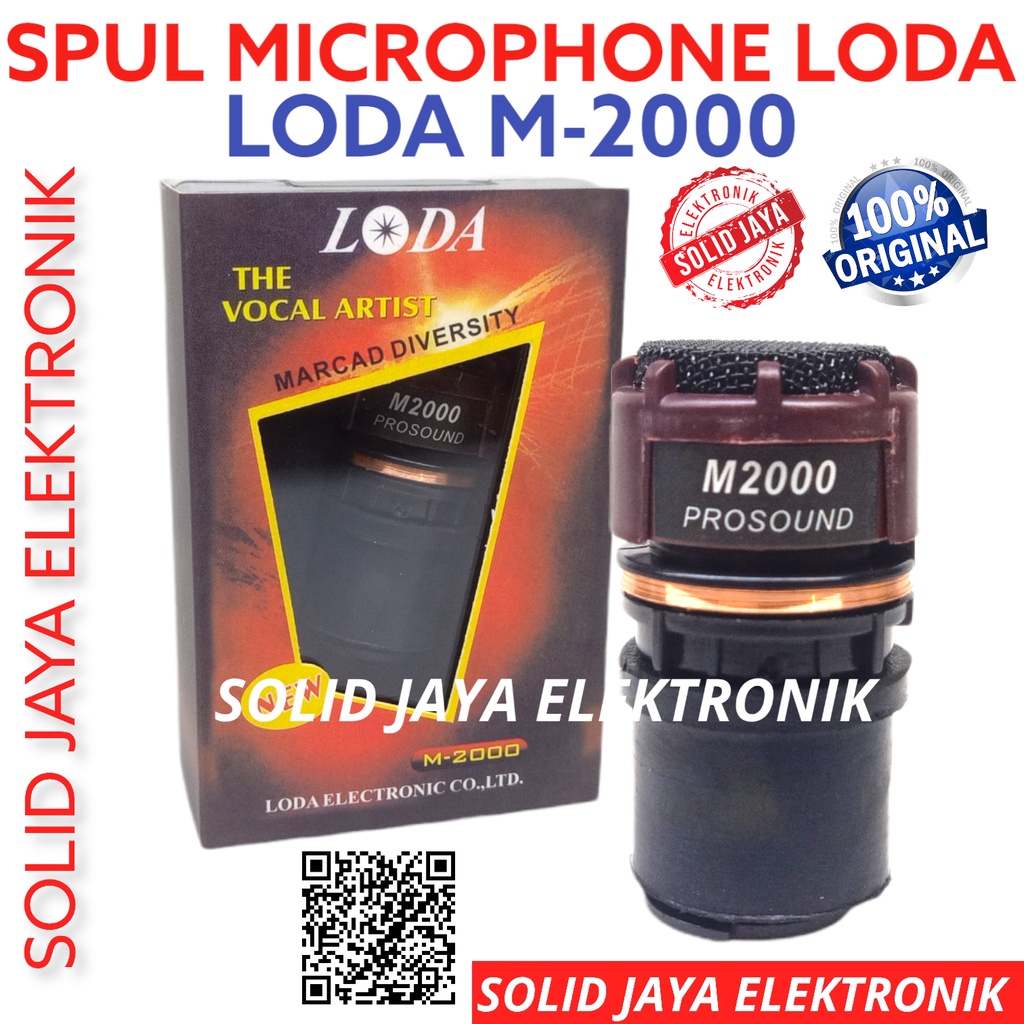 Jual SPUL SPULL MIC LODA M2000 MICROPHONE SPOL SPOOL SPUEL CARTRIDGE ...